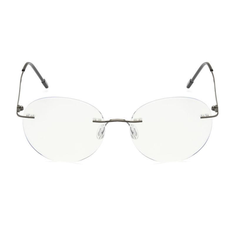 Buy Royal Son Rimless Round Spectacle Frame for Men & Women - Sf0050 C1 ...