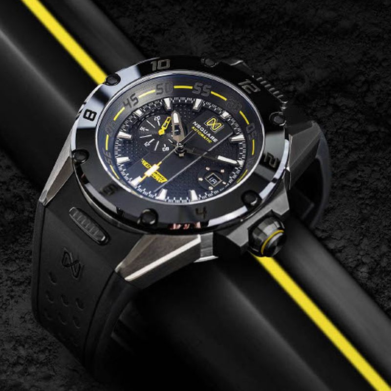 Buy NSQUARE Dynamic Race Multifunction Round Luminous Dial Mens Watch ...