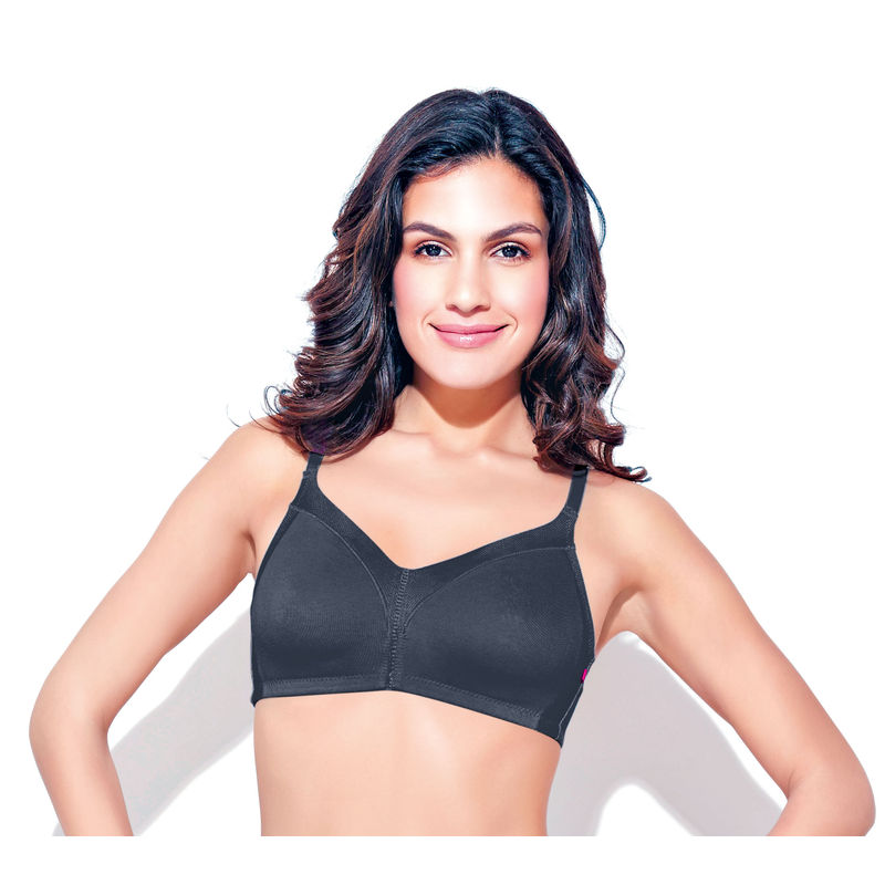 Buy Enamor AB75 M-Frame Jiggle Control Full Support Supima Cotton Bra - Non-Padded Wirefree Online