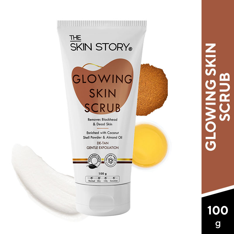 Buy The Skin Story Gentle Exfoliation De Tan Face Scrub For Glowing ...