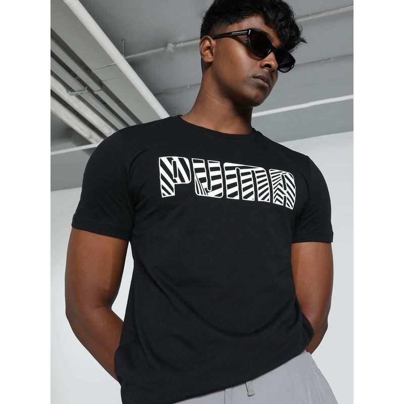 Buy Puma Claw Pack Men Black T-Shirt Online