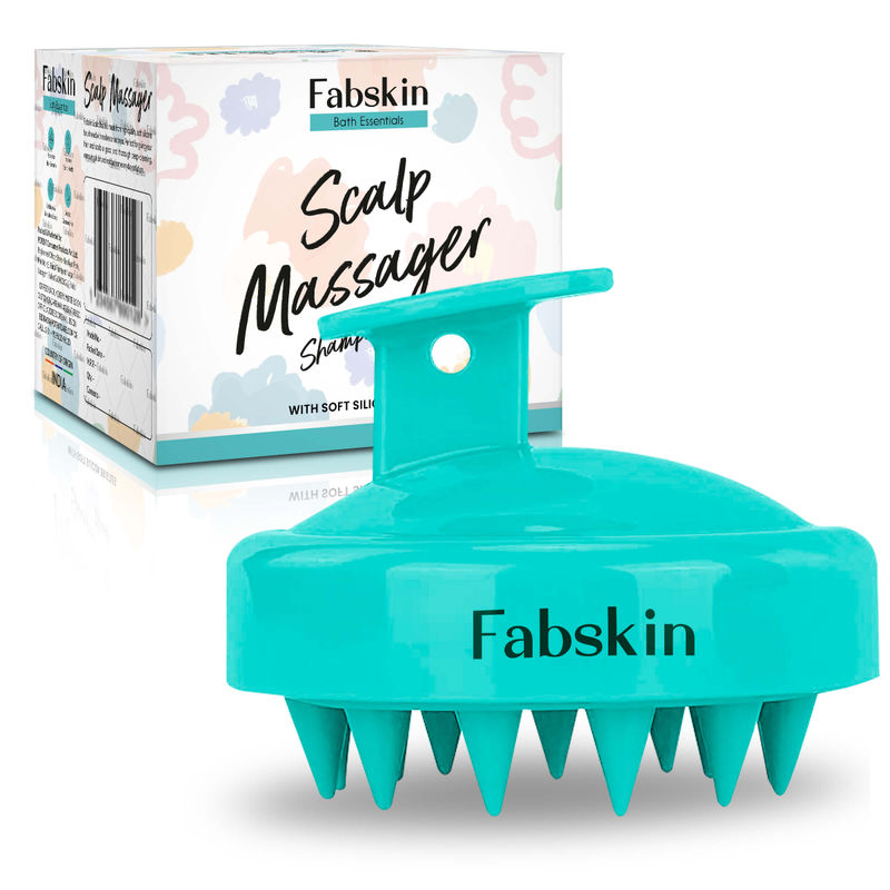 Buy Fabskin Hair Scalp Massager & Shampoo Hair Brush Prevents Dandruff ...