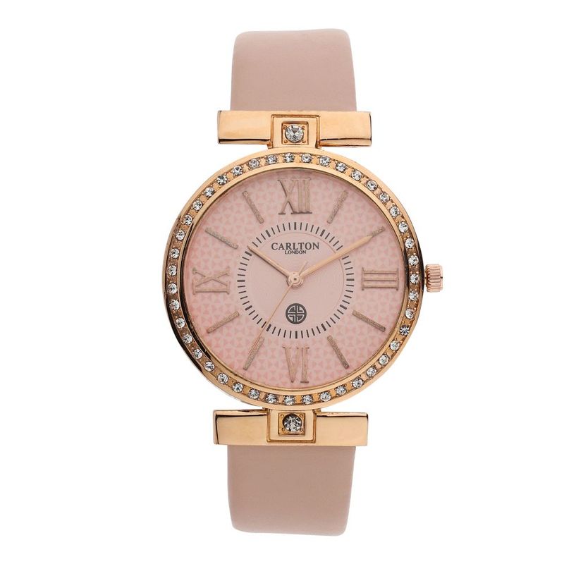 Buy Carlton London Watches Metallic Analogue Watch -cl013rblb Online