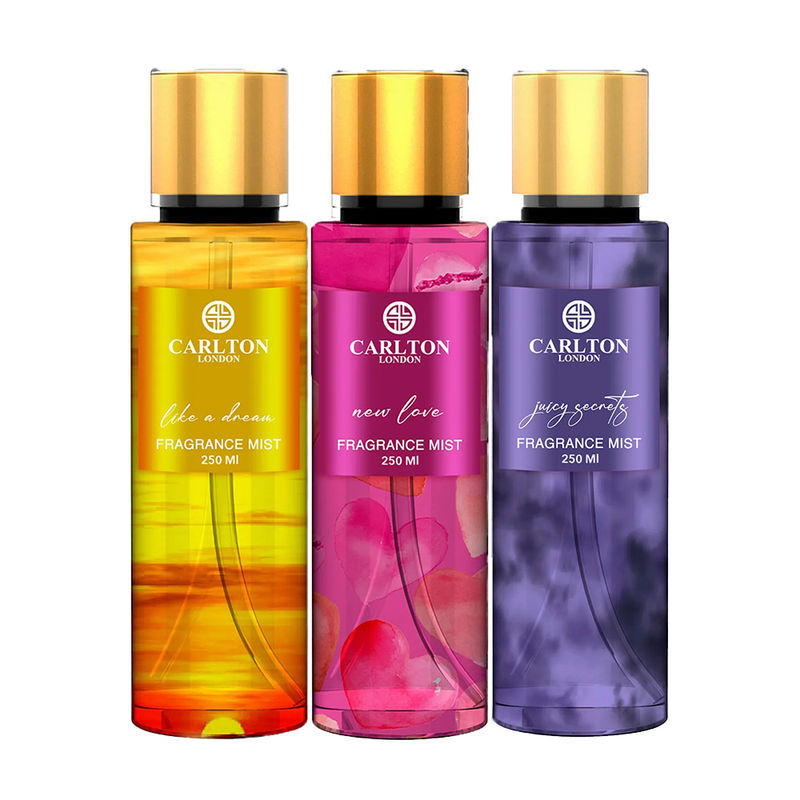 Buy Carlton London Perfume Like A Dream + Juicy Secrets + New Love Body ...