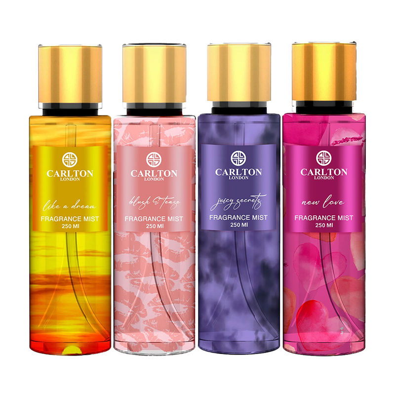 Buy Carlton London Perfume Blush & Tease + juicy Secrets + Like A Dream ...