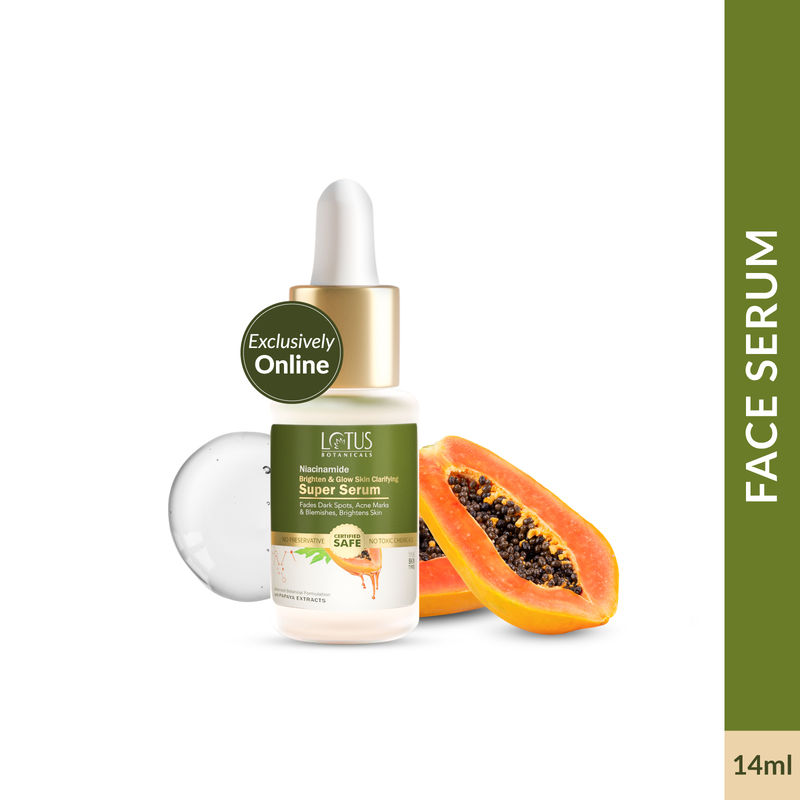 Buy Lotus Botanicals Niacinamide & Papaya Brighten & Glow Skin ...