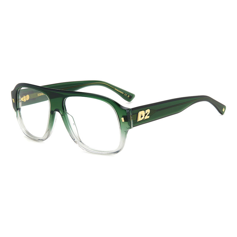 Buy Dsquared 108262 Men Green Optical Eyeglass Frame (56) Online