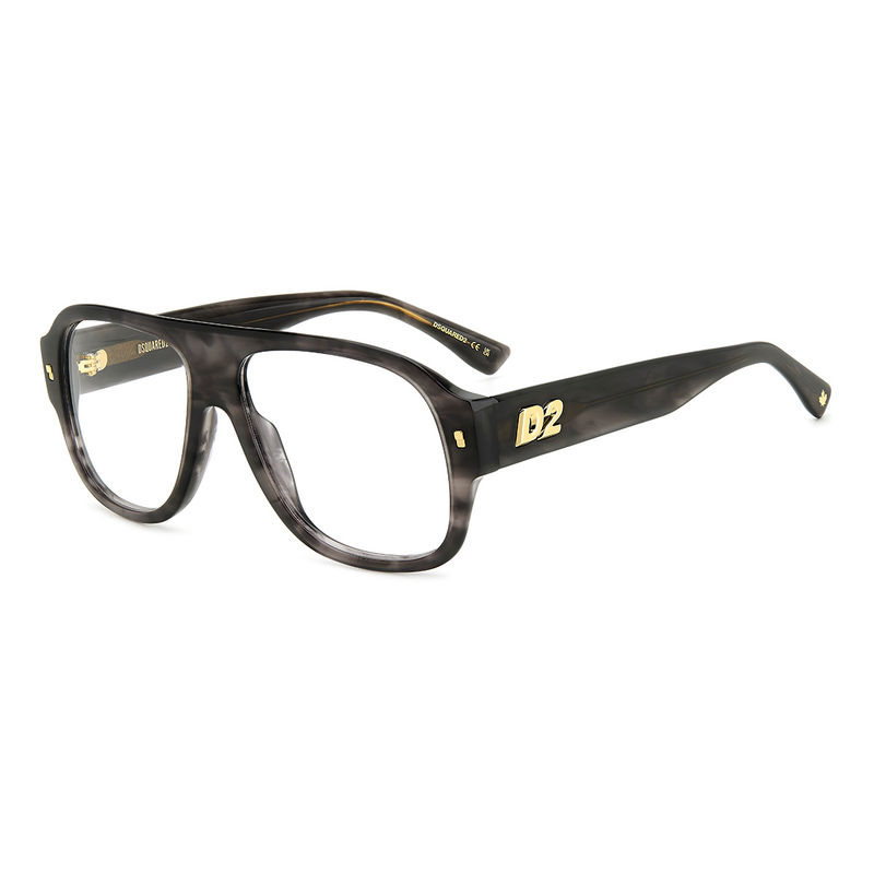 Buy Dsquared 108262 Men Grey Optical Eyeglass Frame (56) Online