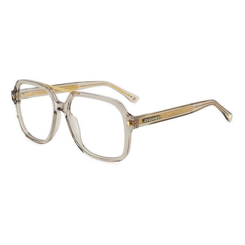 Buy Dsquared 108861 Men Beige Optical Eyeglass Frame (57) Online