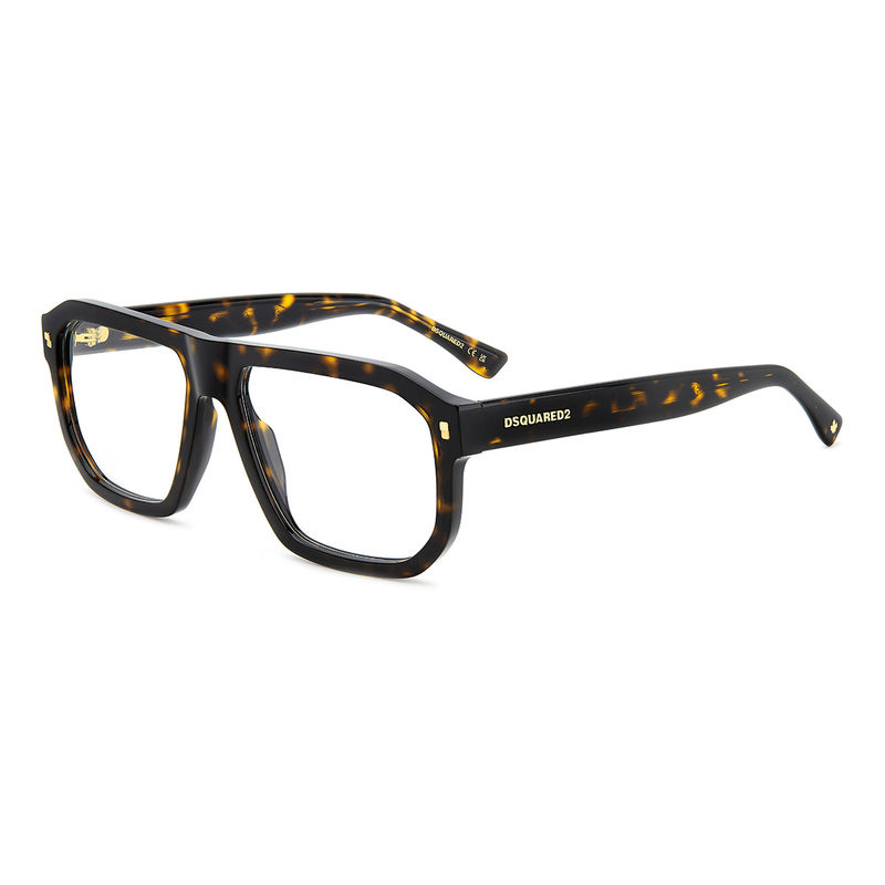 Buy Dsquared 108862 Men Black Optical Eyeglass Frame (57) Online