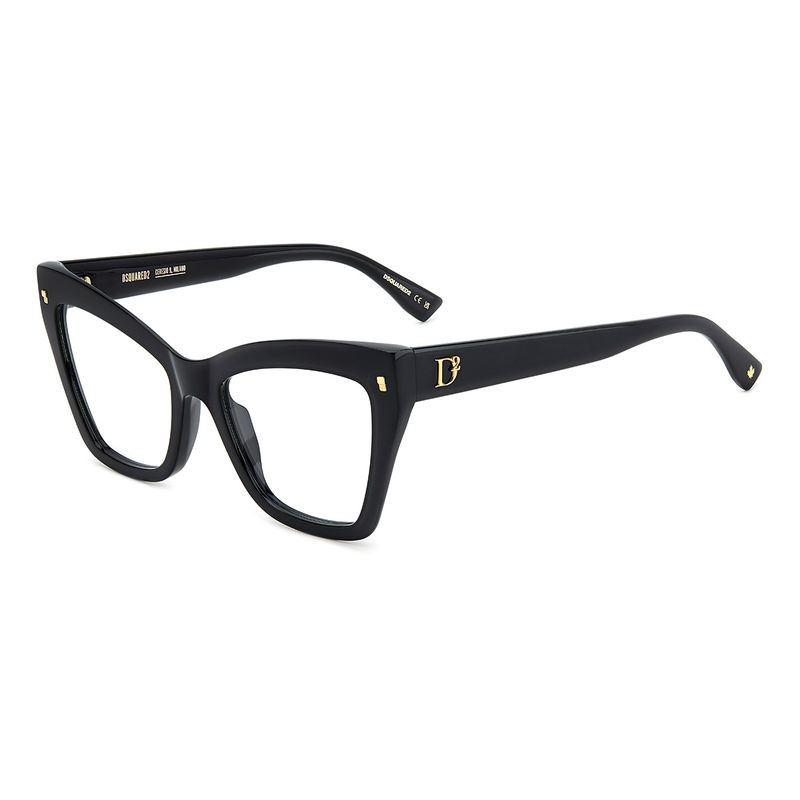 Buy Dsquared 108867 Women Black Optical Eyeglass Frame (54) Online