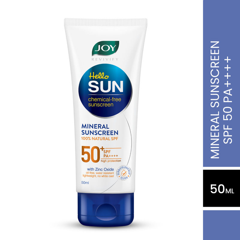 Buy Joy Hello Sun Chemical Free Mineral Suncreen with 100% Natural SPF ...