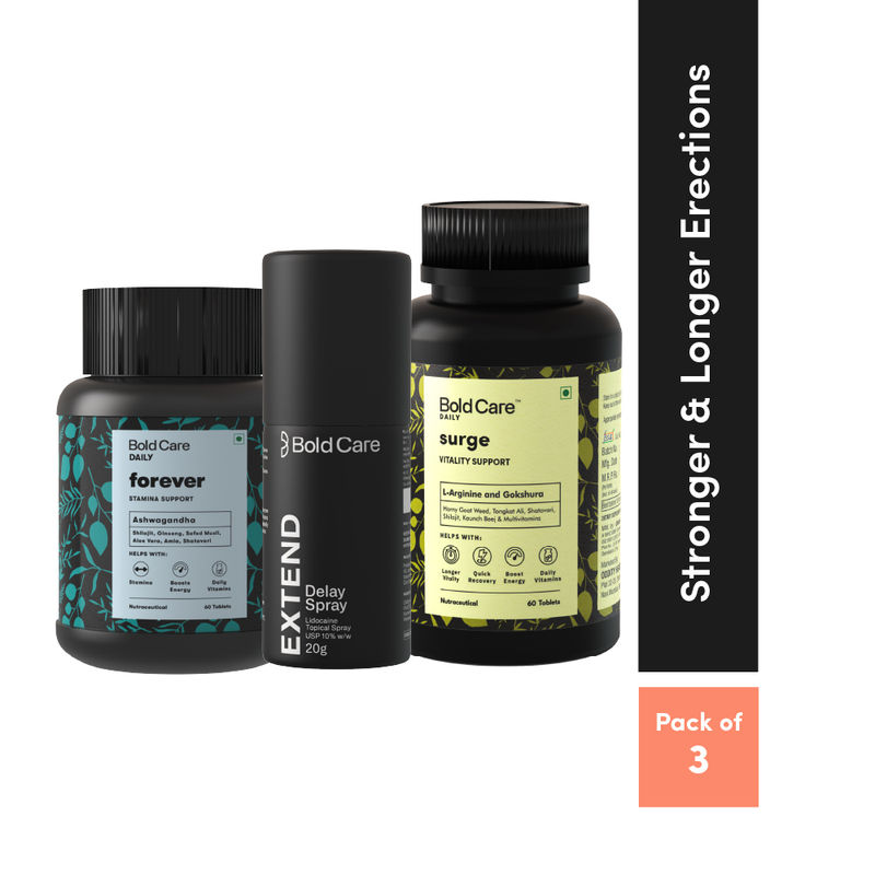 Buy Bold Care All Rounder Support Kit -forever + Surge Tablets + Extend ...