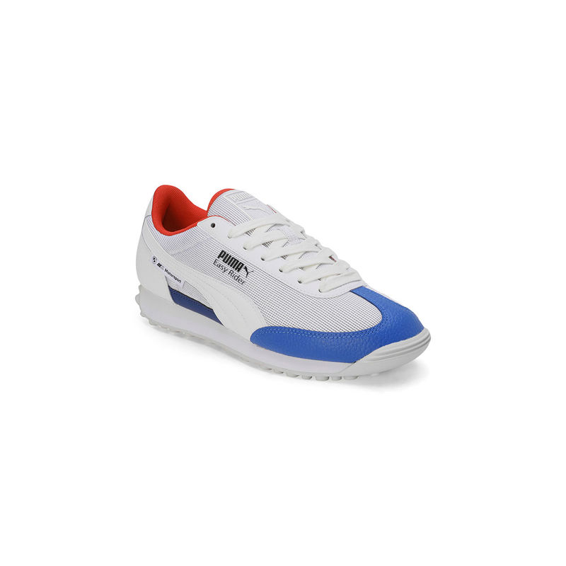 Buy Puma BMW MMS Easy Rider Unisex White Sneakers Online