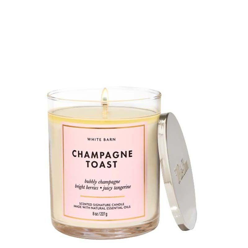 Buy Bath & Body Works Champagne Toast Signature Single Wick Candle Online