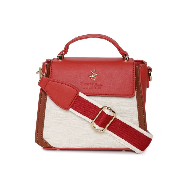 Buy Beverly Hills Polo Club Red Color Sling Bag Online