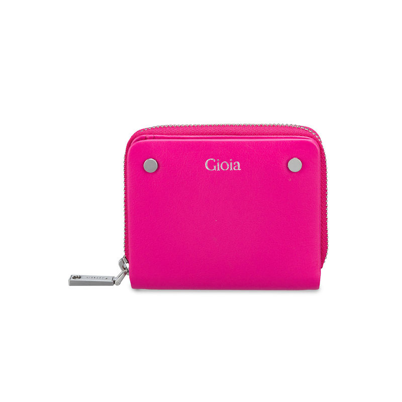 Buy Gioia Felicita Pink Credit Card And Coin Case Online