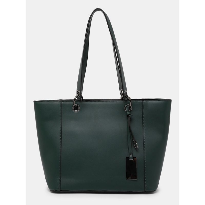Buy VERO MODA Women Solid Green Tote Bag Online
