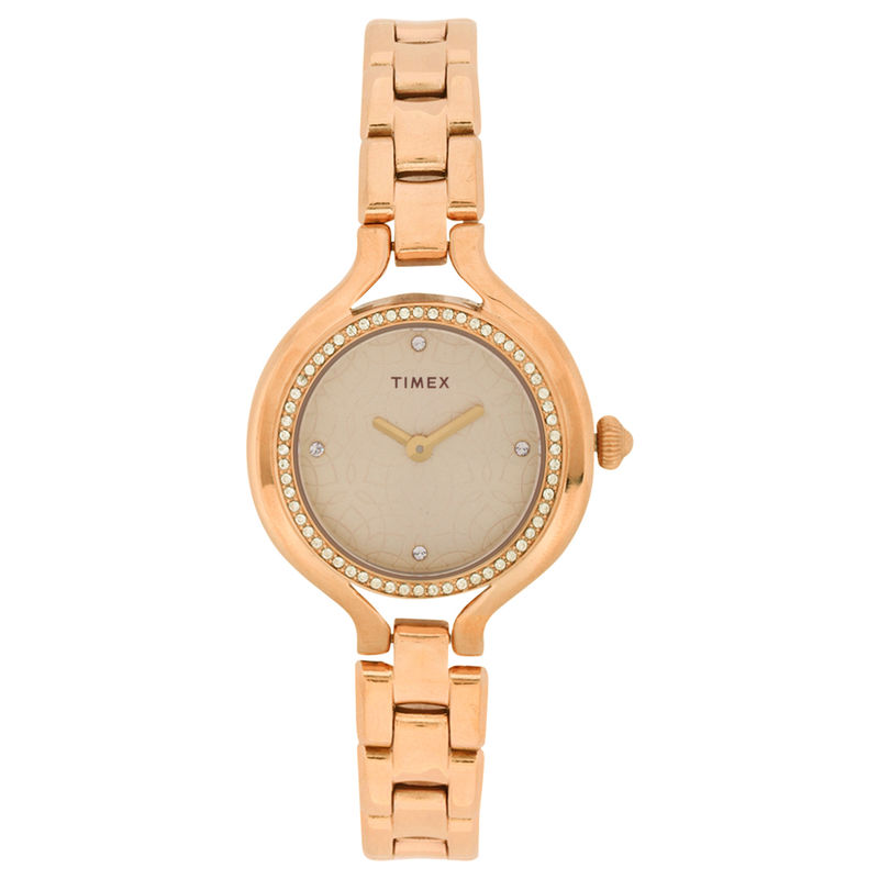Buy Timex Gold Toned Women Watch Online
