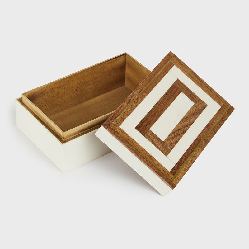 Buy Fabindia Brown Ayaana Utility Box Online