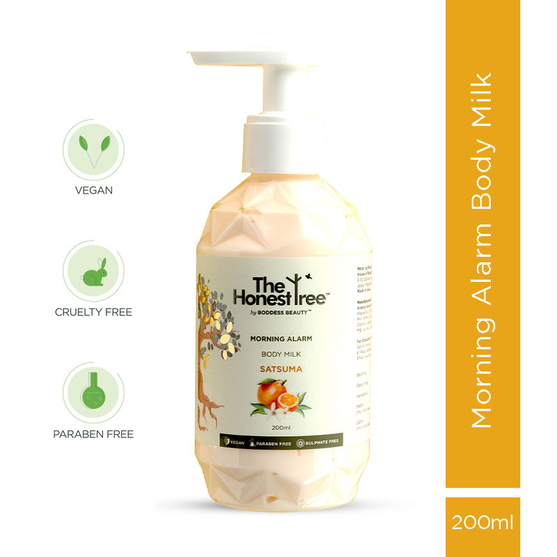 Buy The Honest Tree by Boddess Beauty Morning Alarm Body Milk Online