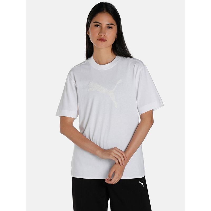Puma Her Womens White T-shirt: Buy Puma Her Womens White T-shirt Online ...
