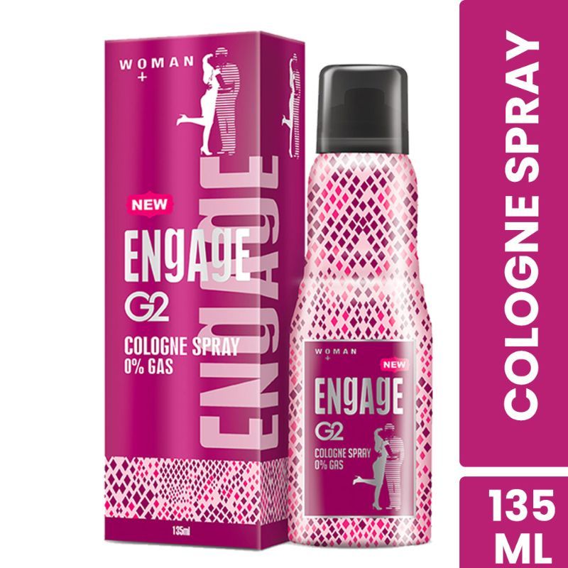 Buy Engage G2 Cologne Spray For Women, Floral & Citrus, Skin Friendly ...