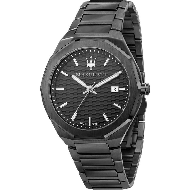Buy Maserati Stile Date Analog Dial ColorBlack Men Watch- R8853142001 ...