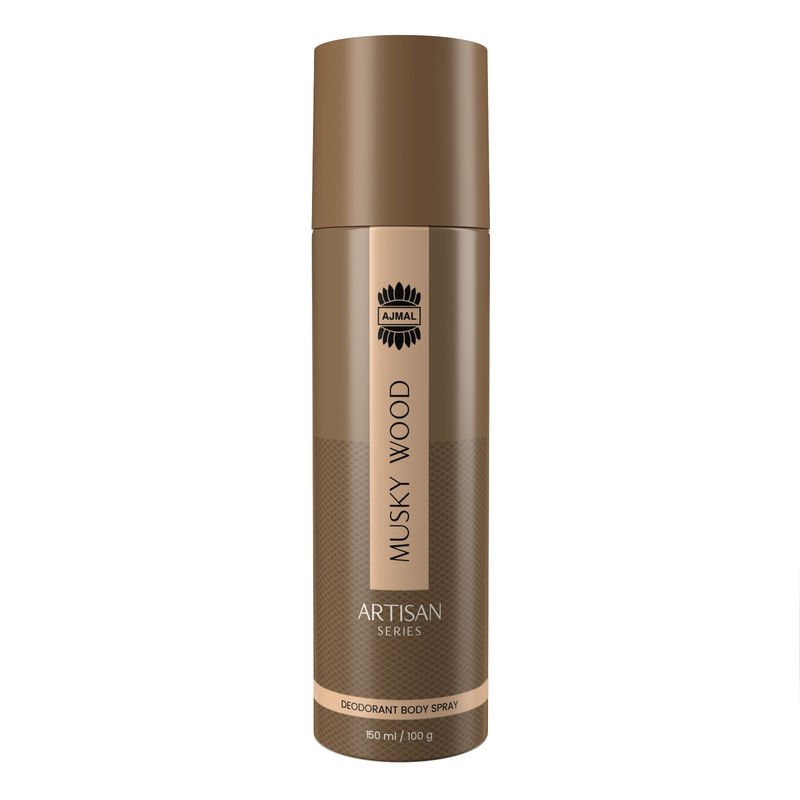 Buy Ajmal Artisan - Musky Wood Perfume Deodorant Body Spray For Men Online