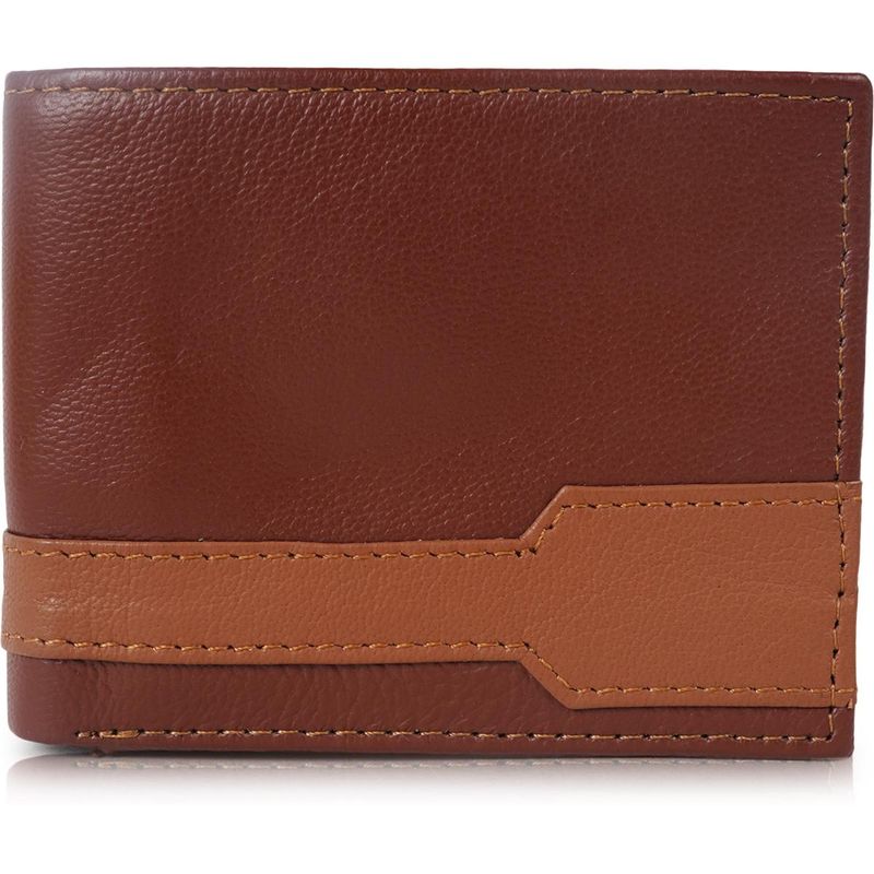 Buy Cimoni Classic Ultra Slim Design Trendy Tan Wallet Online