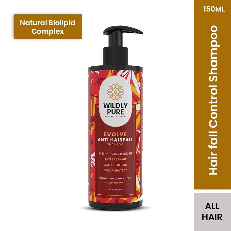 Buy Wildly Pure Hair Fall Control Shampoo Online