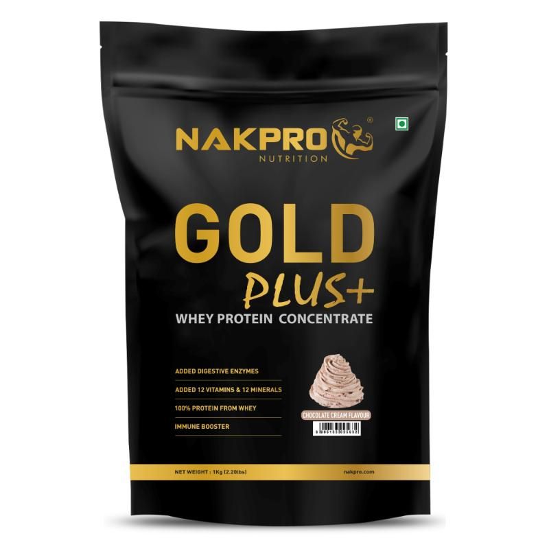 Buy NAKPRO Gold Plus+ Whey Protein Concentrate With Digestive Enzymes ...