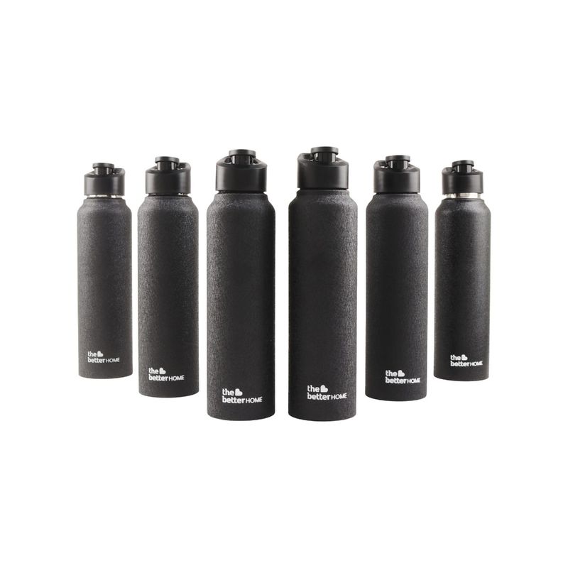 Buy The Better Home Simplex Bottle With Sipper Cap (Pack Of 6) 1000Ml ...