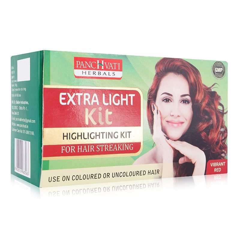 Buy Panchvati Herbals Extra Light For Hair Kit - Red Color (Pack Of 2 ...