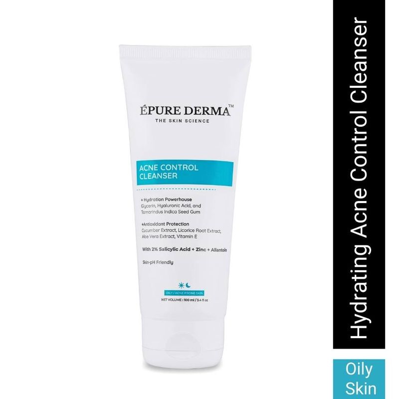 Buy EPURE DERMA Acne Control Cleanser With 2% Salicylic Acid Online