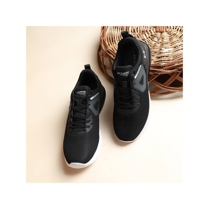 Buy Campus Drip Black Mens Running Shoes Online