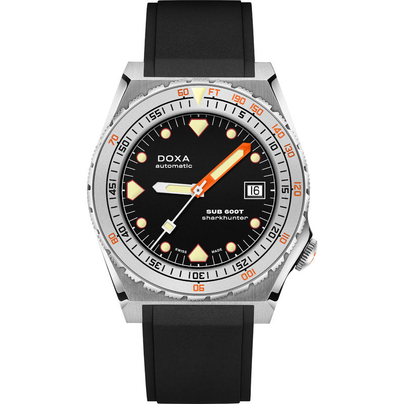 Buy Doxa Sub 600T Date Analog Dial Color Black Men Watch 862.10.101.20 ...
