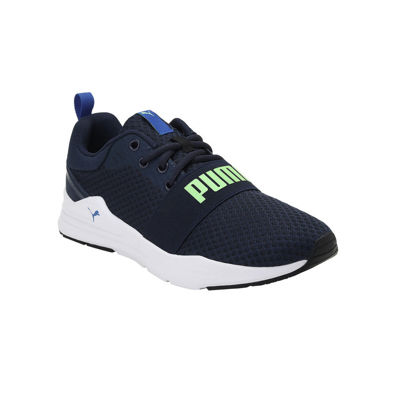 Buy Puma Wired Run Ripstop Unisex Navy Blue Running Shoes Online