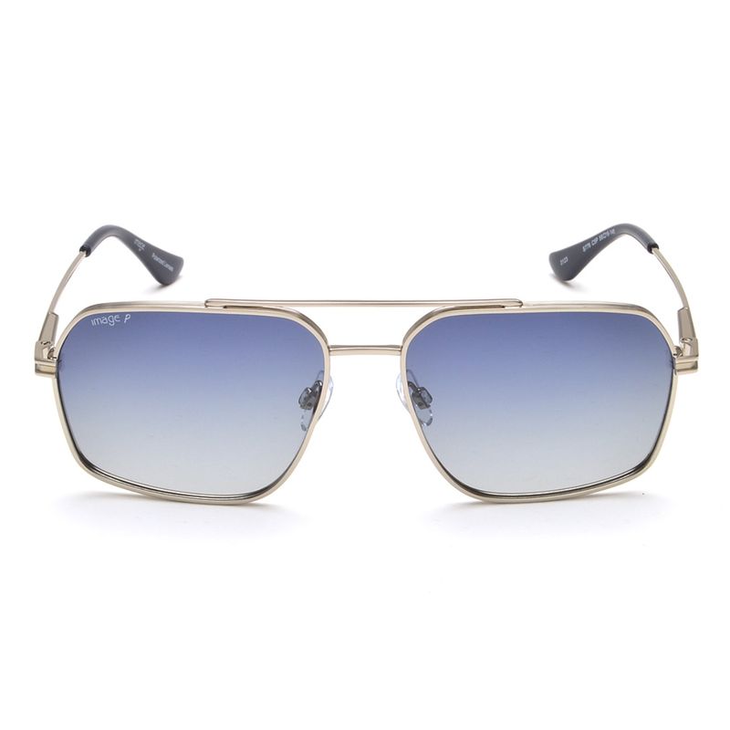 Buy IMAGE Men Full UV Protected Gradient Blue Lens Square Sunglasses ...