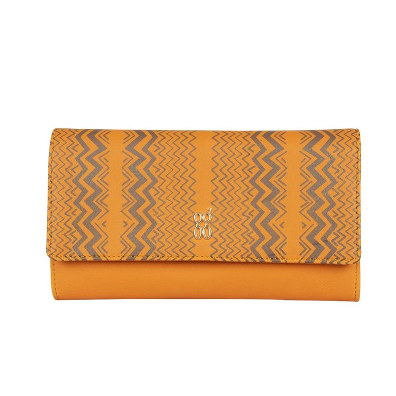 Buy Baggit Zara Yellow Large Wallet Online