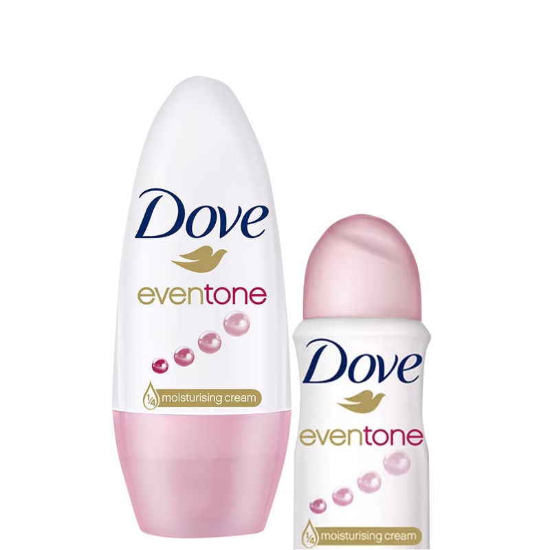Buy Dove Eventone Deodorant Body Spary & Roll On Combo Online