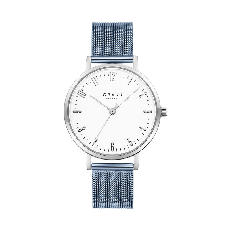 Obaku Brink Analog White Round Dial Women Watch - V248LXCIMA: Buy Obaku ...
