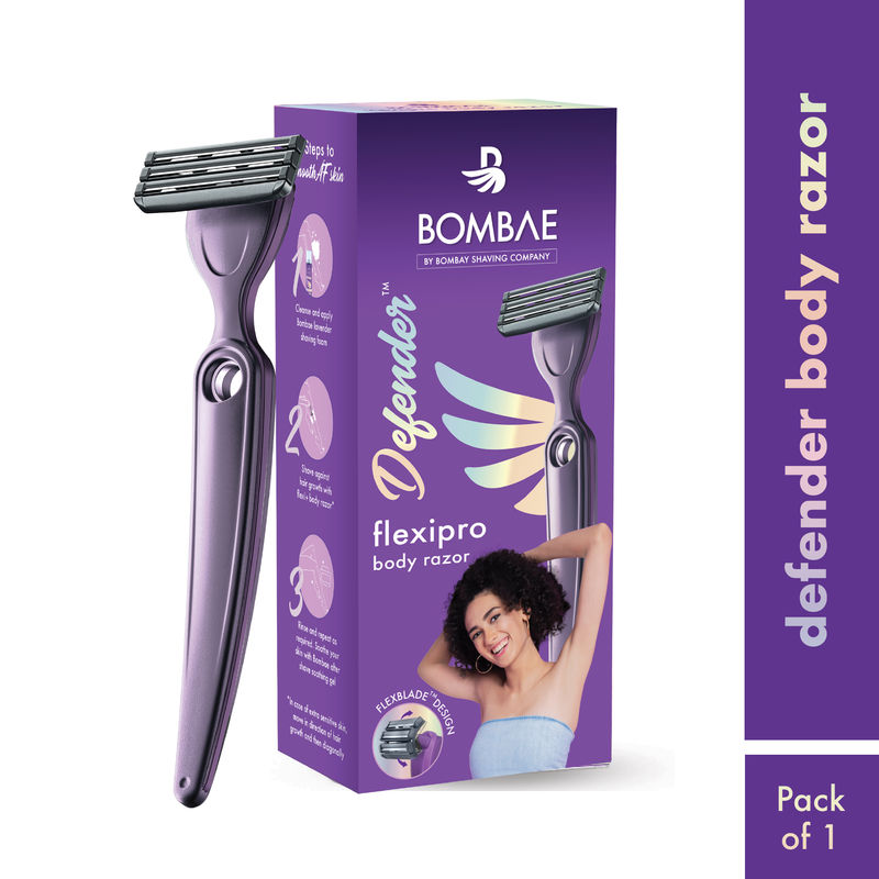 Buy Bombae Painless And Smooth Defender Razor For Women Hair Removal Online