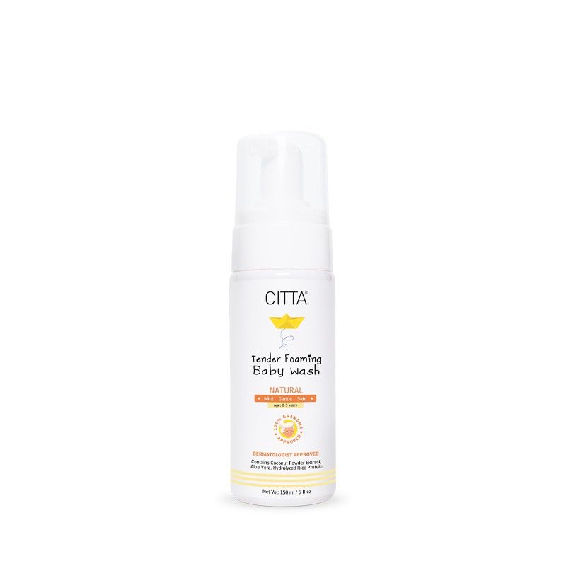 Citta Tender Foaming Baby Wash No Tears Formula: Buy Citta Tender ...