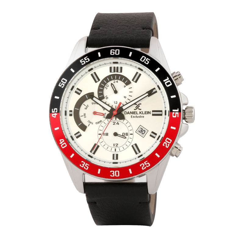 Daniel Klein Analog Silver Dial Men's Watch (DK.1.12455-6): Buy Daniel ...