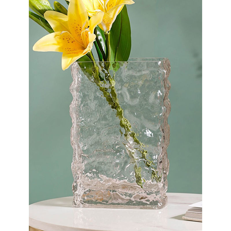 Buy Nestasia Frosted Glass Flower Vase Online