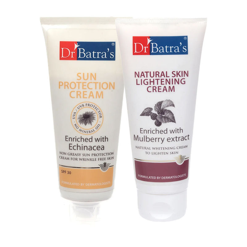 Buy Dr.Batra's Sun Protection Cream & Natural Skin Lightening Cream ...