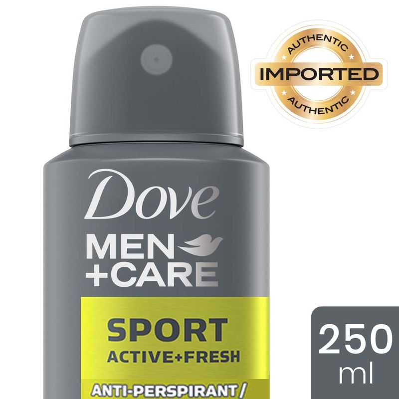 Buy Dove Men + Care Sport Active + Fresh Dry Spray Antiperspirant ...