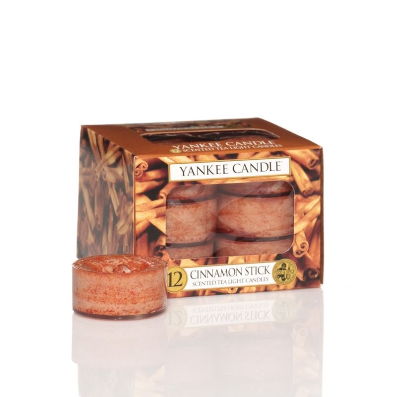Buy Yankee Candle Original Tealights Scented Candle - Cinnamon Stick Online