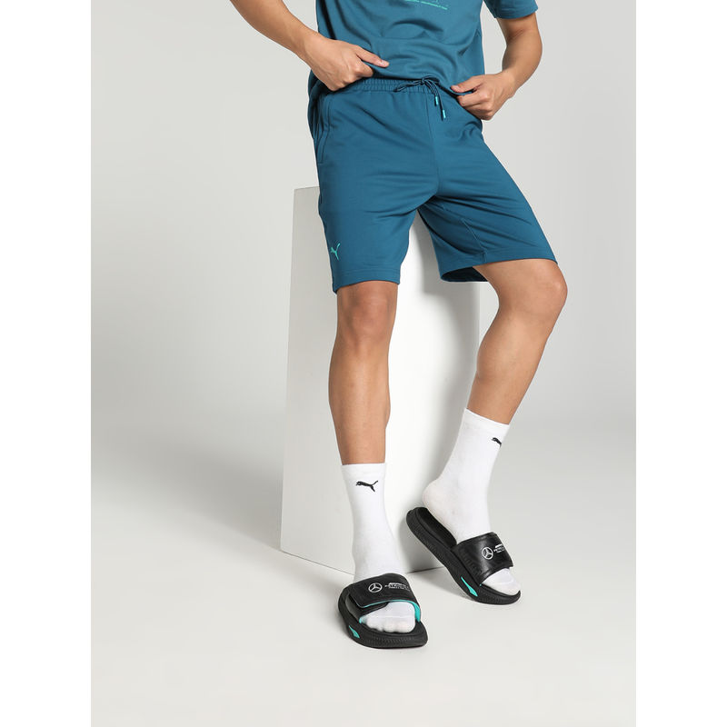 Buy Puma Mercedes Petronas AMG F1 Cloudspun Mens Blue Shorts Online